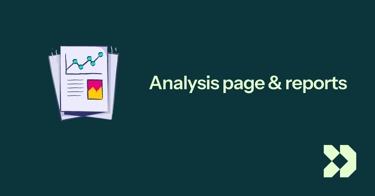 Analysis page & reports | Customer.io Docs